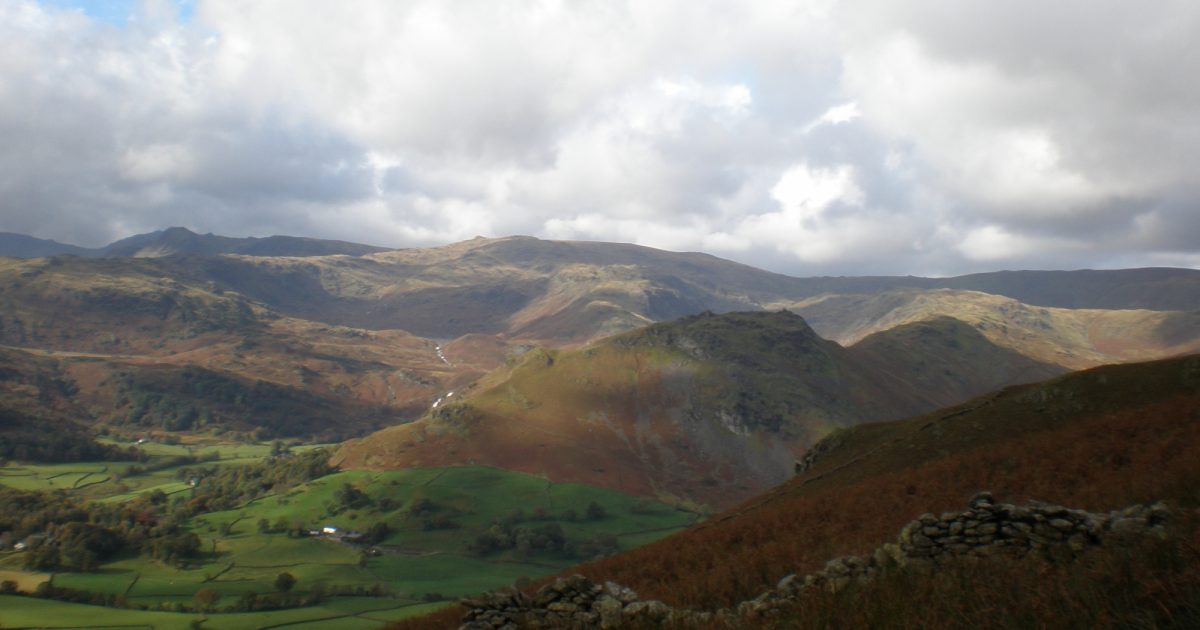 Stone Arthur, Great Rigg, Fairfield, Hart Crag, Dove Crag, High Pike ...
