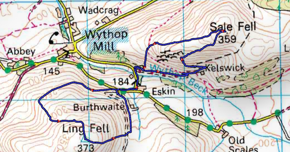 Sale Fell & Ling Fell | The Walking Diary