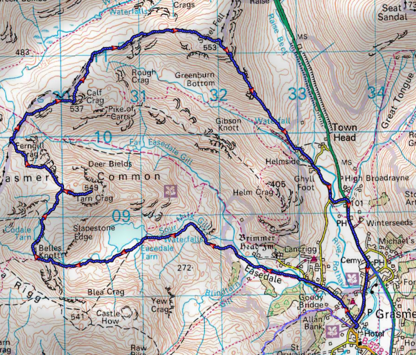 Tarn Crag (Easedale) | Walking diary, guide, photos and maps.