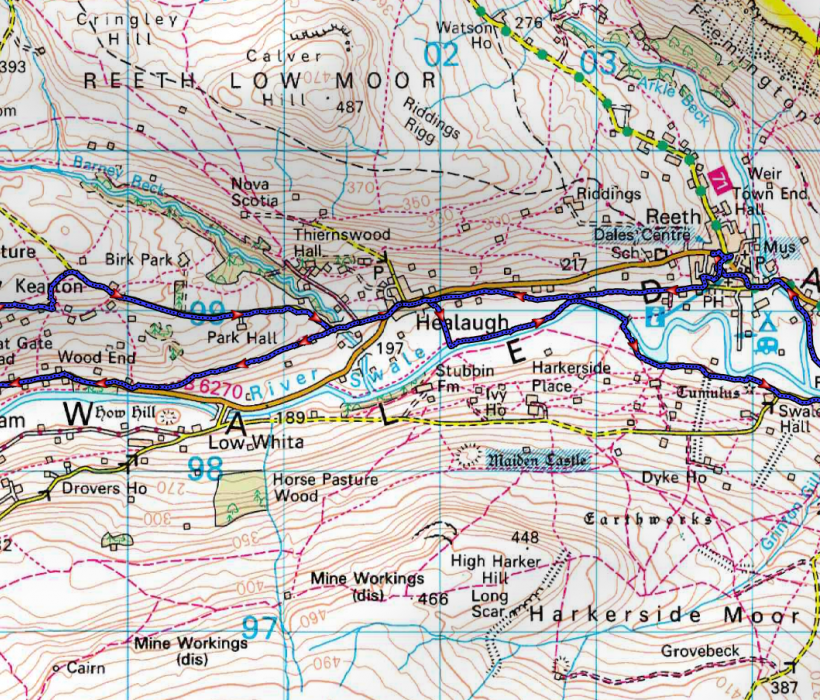 Swaledale | Walking diary, guide, photos and maps.