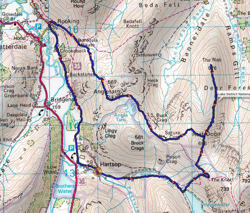 The Nab | Walking diary, guide, photos and maps.