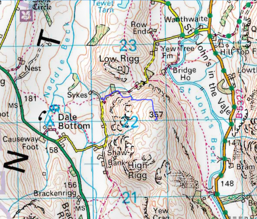 Higg Rigg | Walking diary, guide, photos and maps.