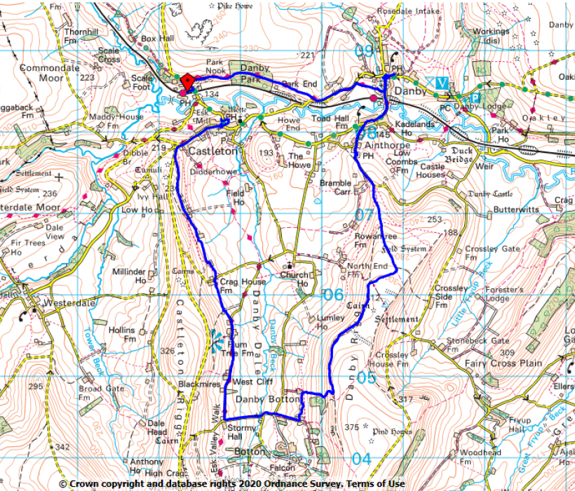 Yorkshire & Co Durham | Walking diary, guide, photos and maps.