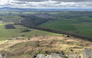 Captain Cooks Monument & Roseberry Topping circular walk | The Walking ...